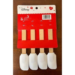 Disney | Kitchen | Disney 4 Pack Spatula Set Mickey Mouse Minnie Mouse ...